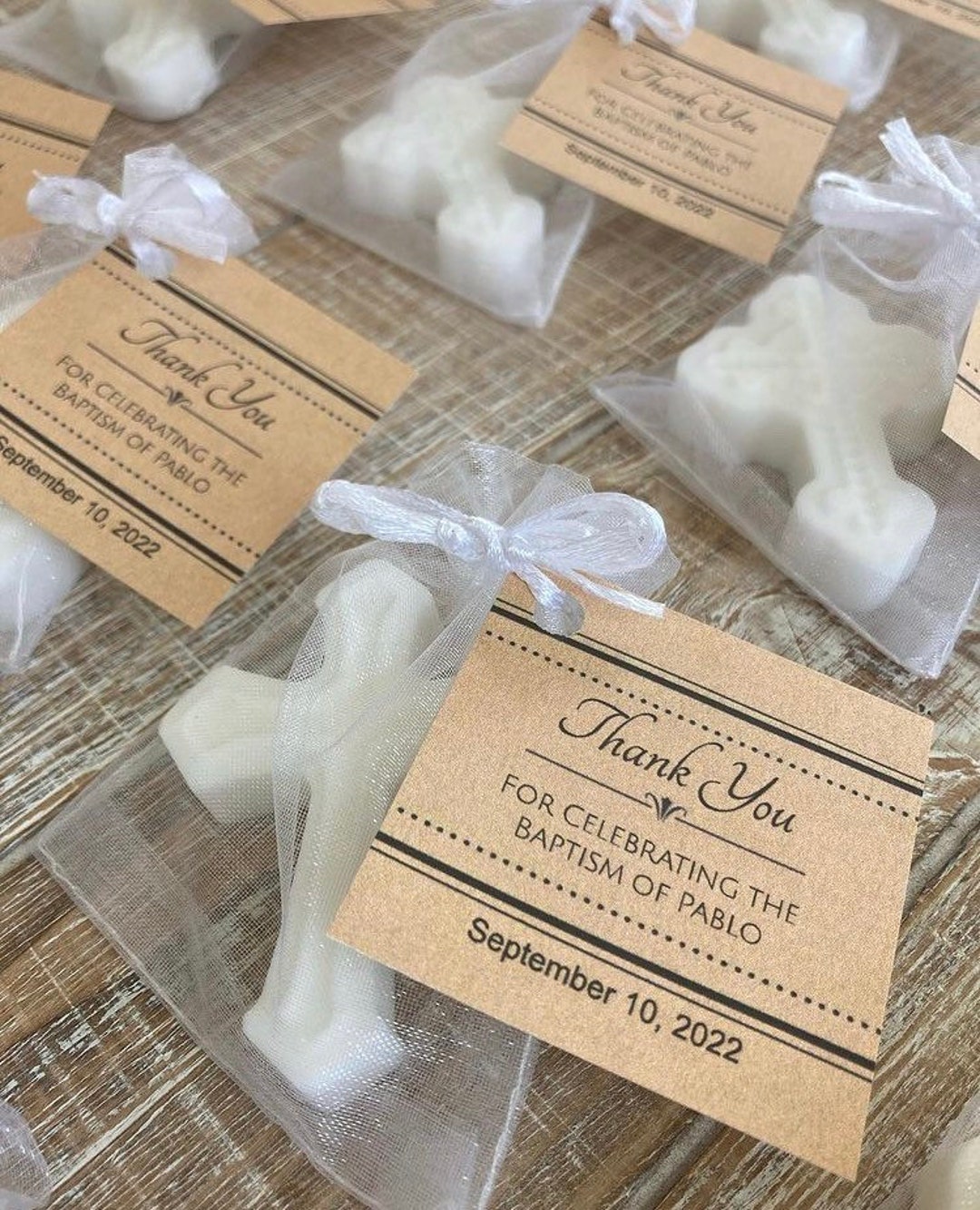 10 Homemade Cross Shaped Soaps, Perfect Party Favors for Wedding ...
