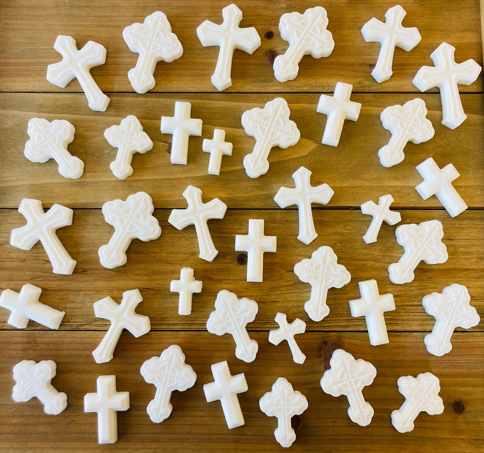50 Homemade Cross Shaped Soaps Perfect Party Favors for - Etsy