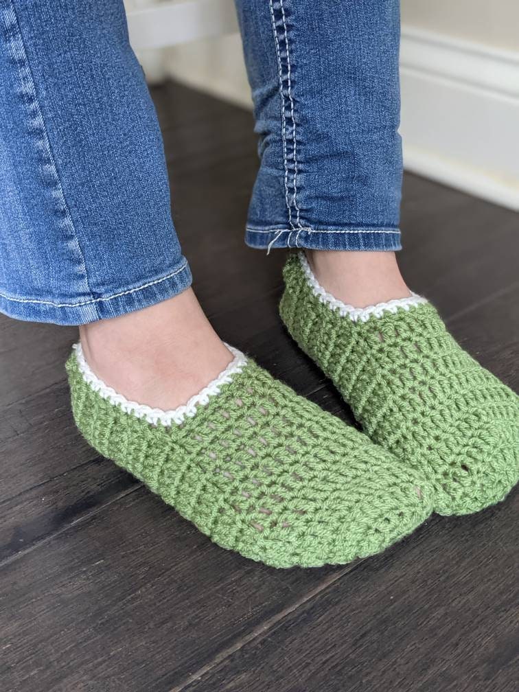 Sage Green Slipper Socks: Women's Slipper Socks House | Etsy
