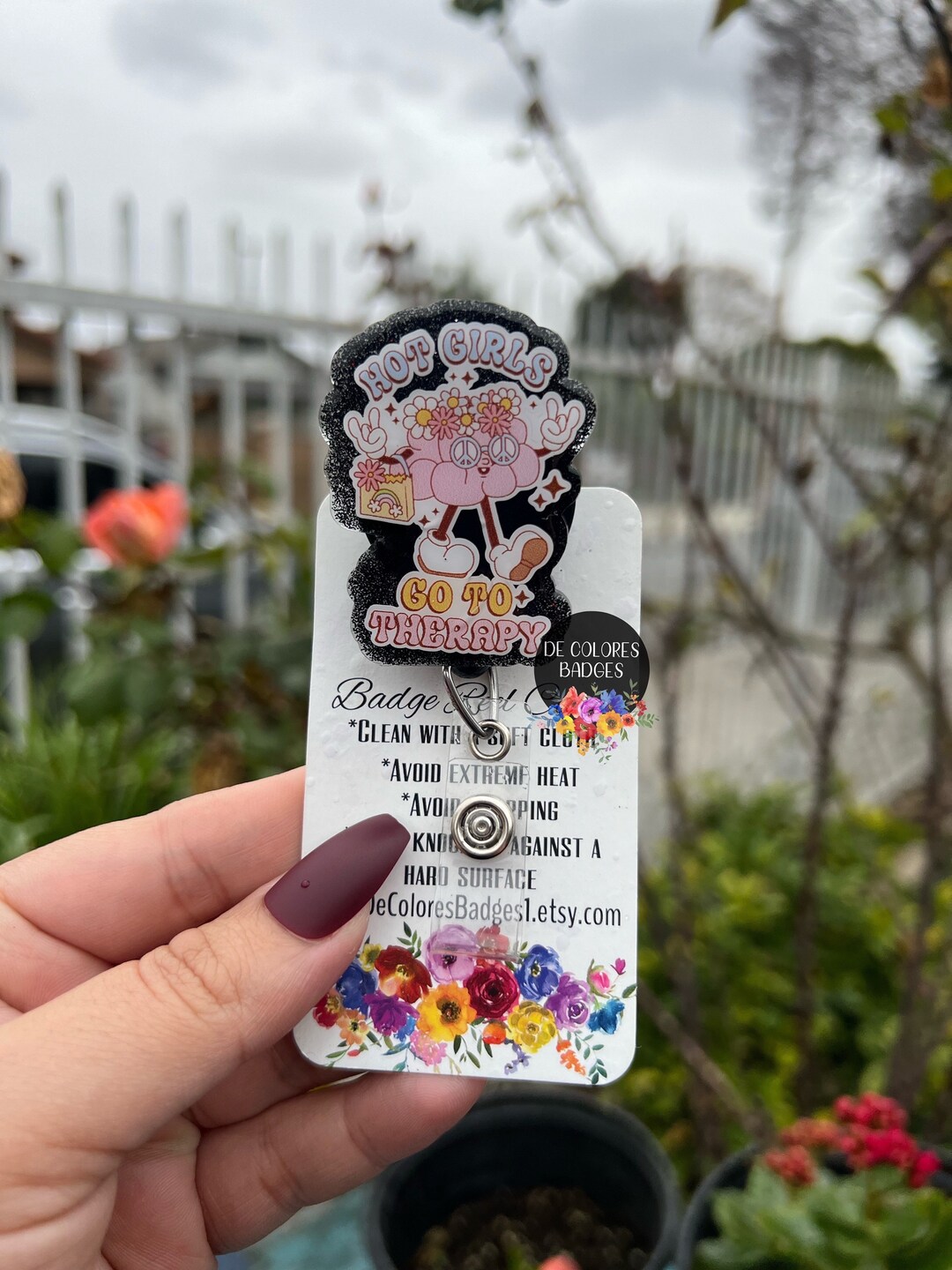 Going to Therapy is Cool Badge Reel, Therapy Badge Reel, Therapist Gift ...