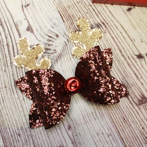 Rudolph the Red Nose Reindeer Rudolph Bow Rudolph Headband Rudolph Hair ...