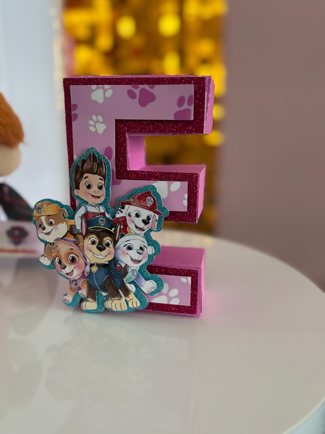 Skye Paw Patrol 3D Letter - Etsy Australia