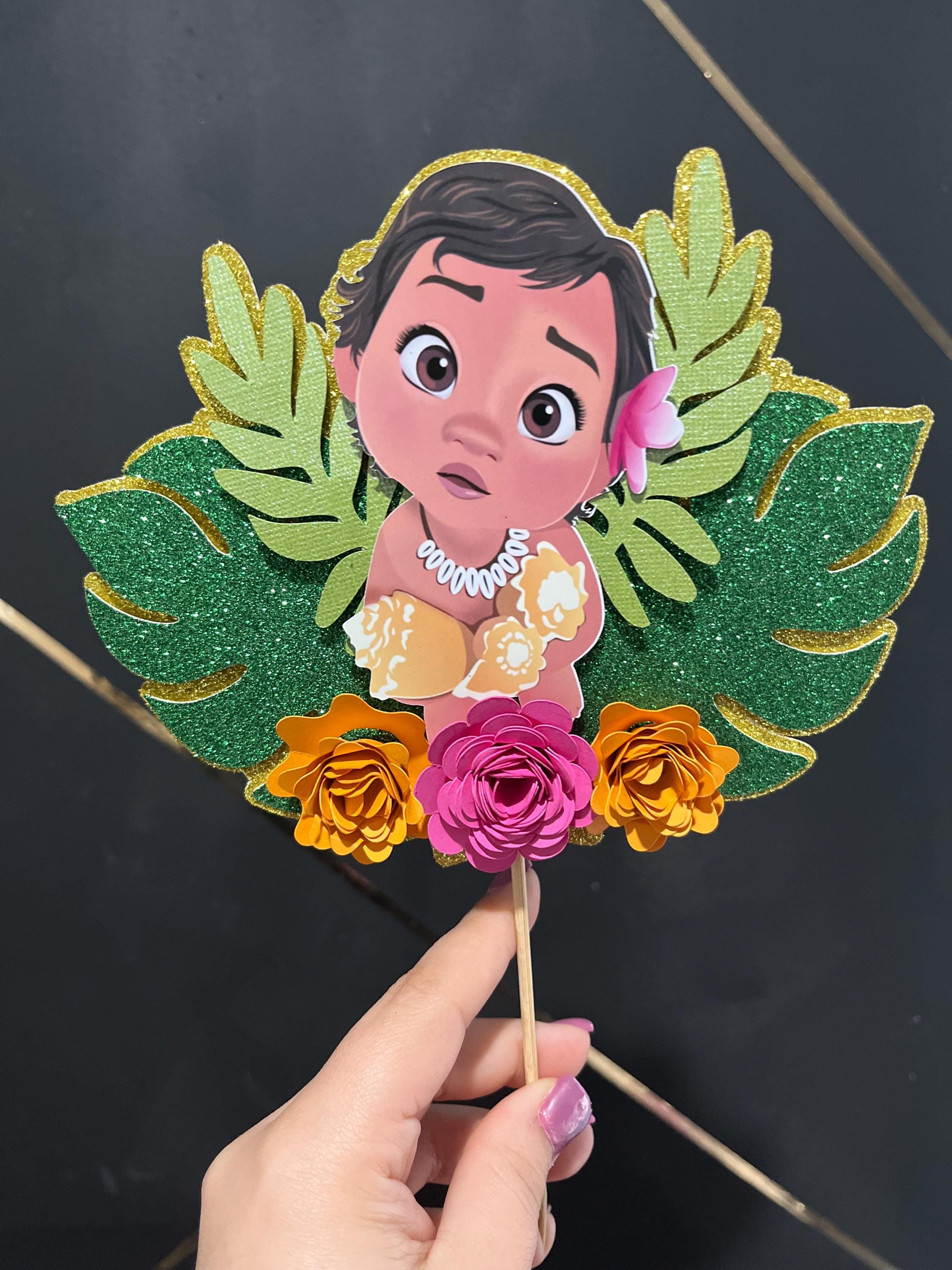 Baby Moana Cake Topper - Etsy