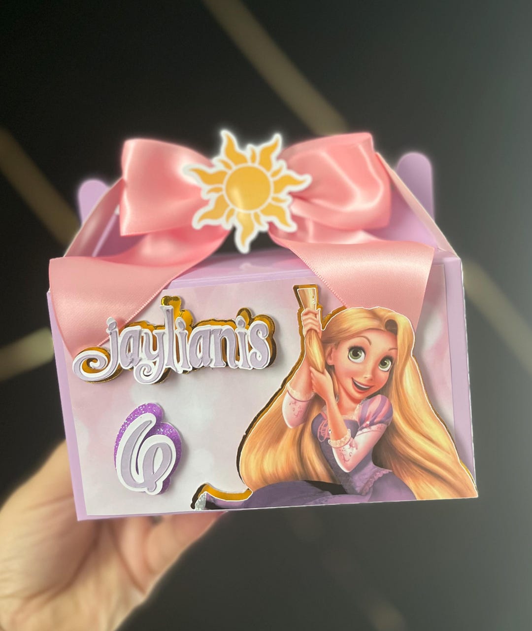 Princess Rapunzel Tangled Party Favor Boxes - Etsy