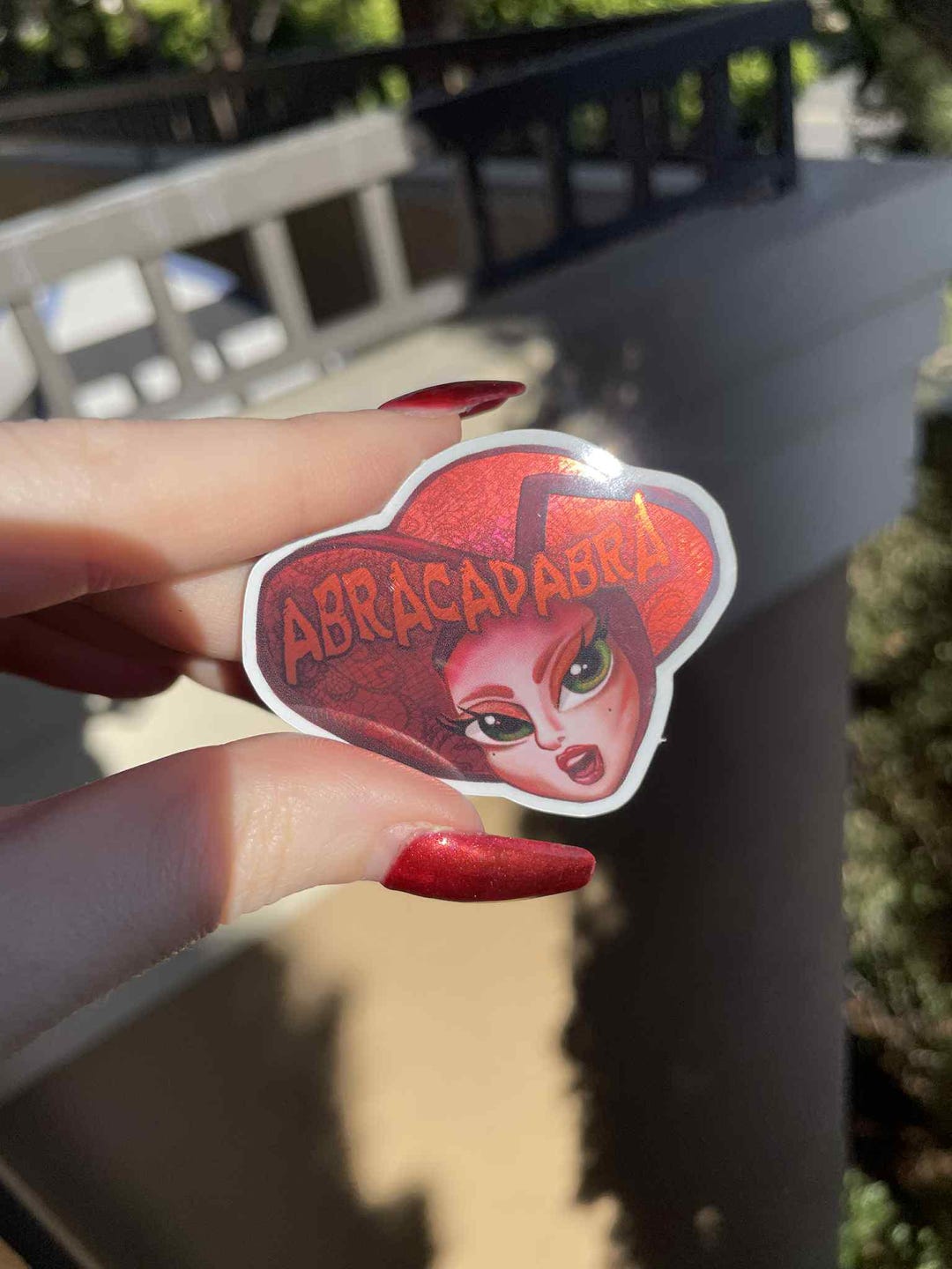 Lady Gaga MAYHEM Abracadabra Headwords Metallic/glossy Sticker- Cute ...