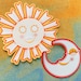There is Just One Moon and One Golden Sun Stickers - Etsy