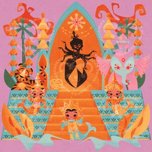 It's a Small World Mermay Collection - Art Print - Inspired by ...