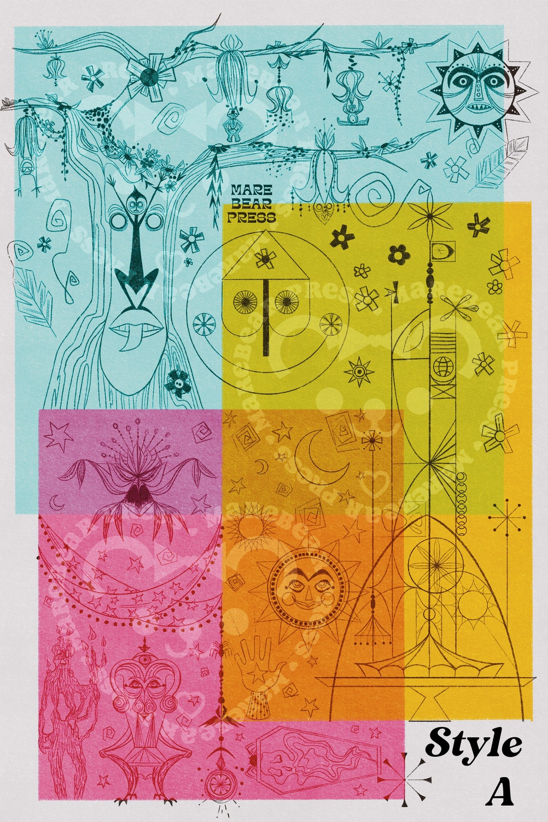 Rolly Crump Tribute - Art Print - Etsy