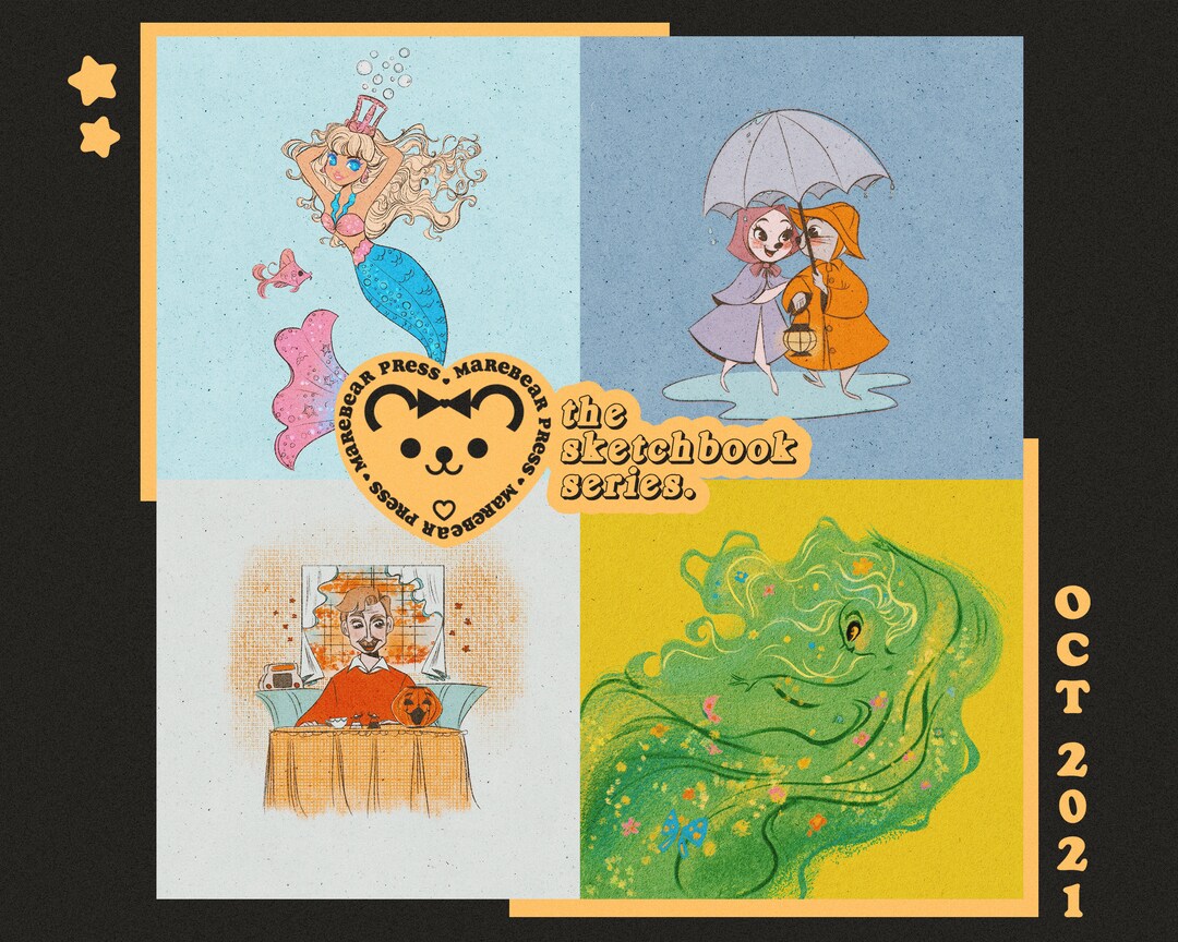 Oct 2021 Sketchbook Series Art Prints - Etsy