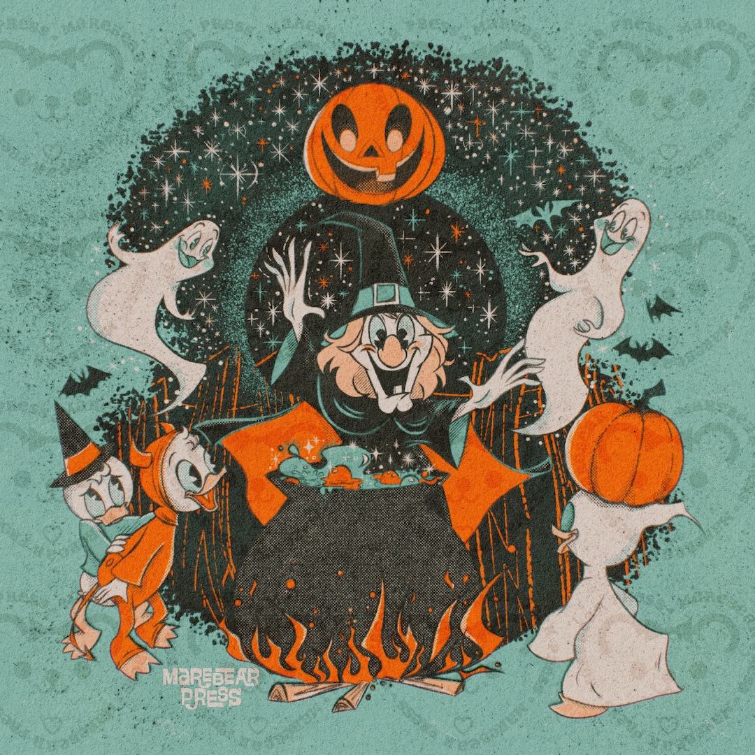 Double, Double, Toil, and Trouble - Art Print - Trick or Treat - Disney ...