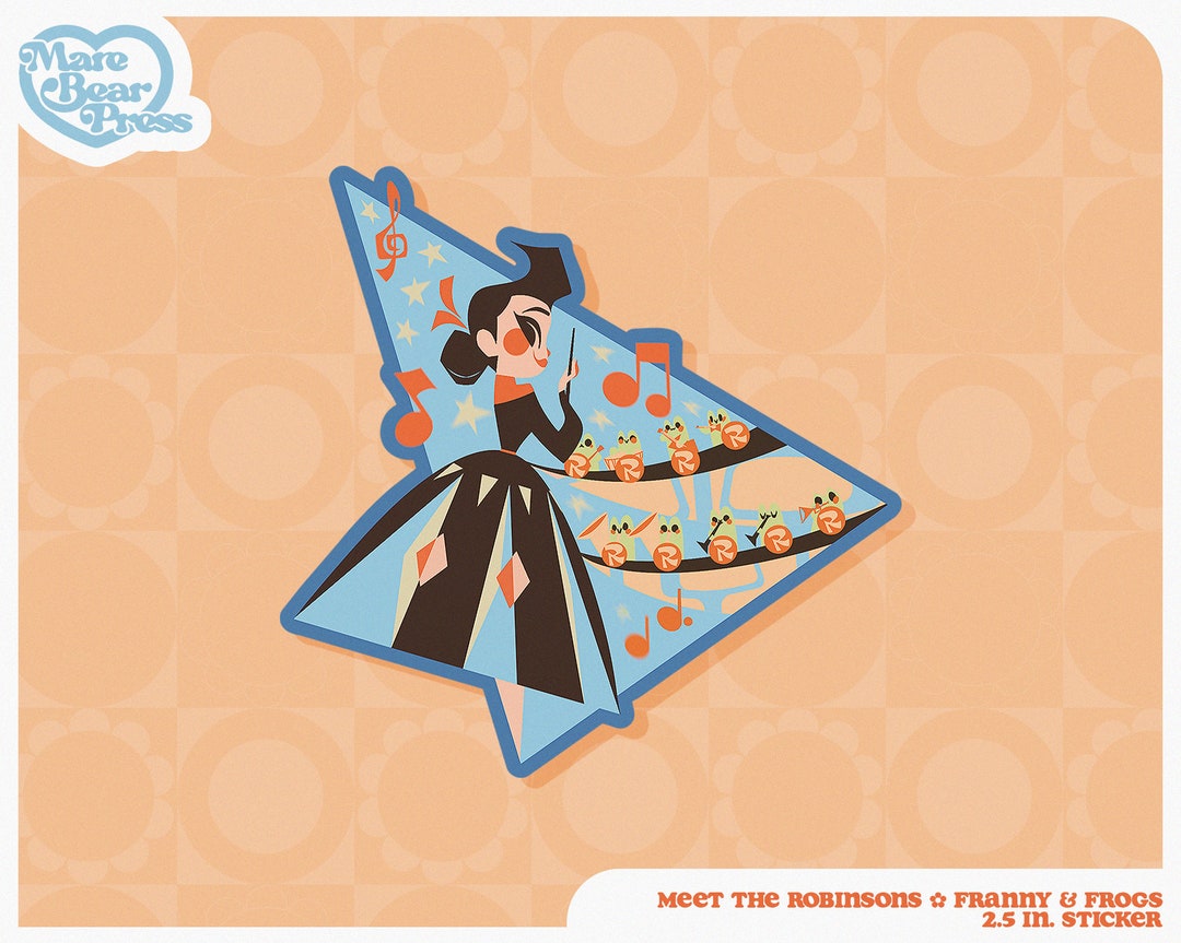 Franny & Frogs - 2.5 In. Sticker - Stickers for Bullet Journal, Water ...