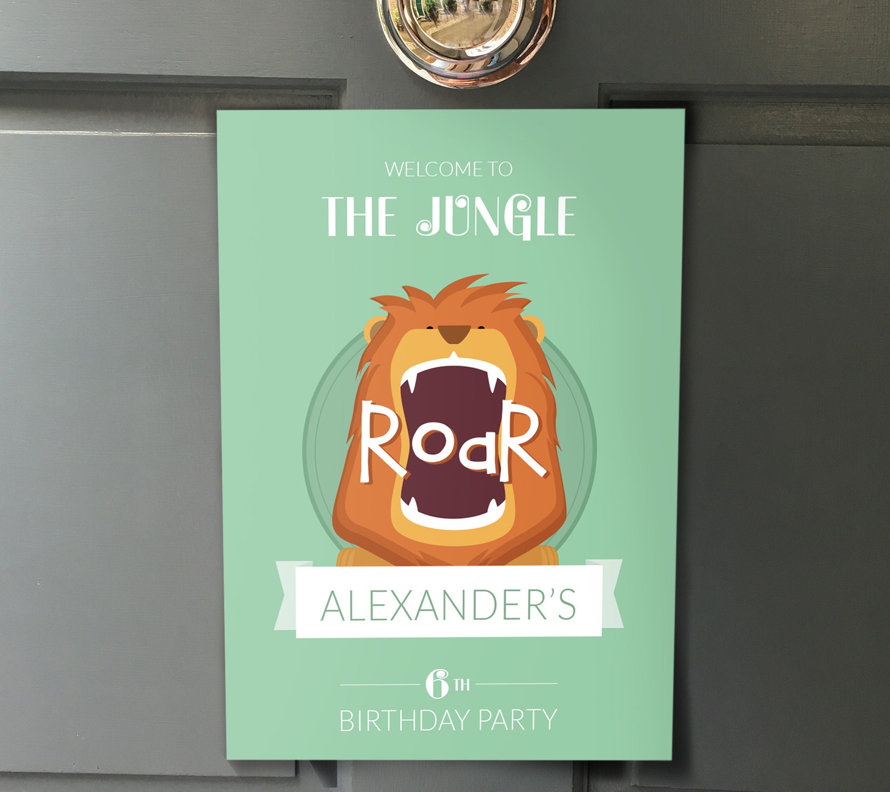 Safari Party Signs Jungle Party Decorations Jungle Welcome - Etsy UK