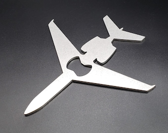 Decal of a Gulfstream G550 front GV Fegraphics Products - Etsy