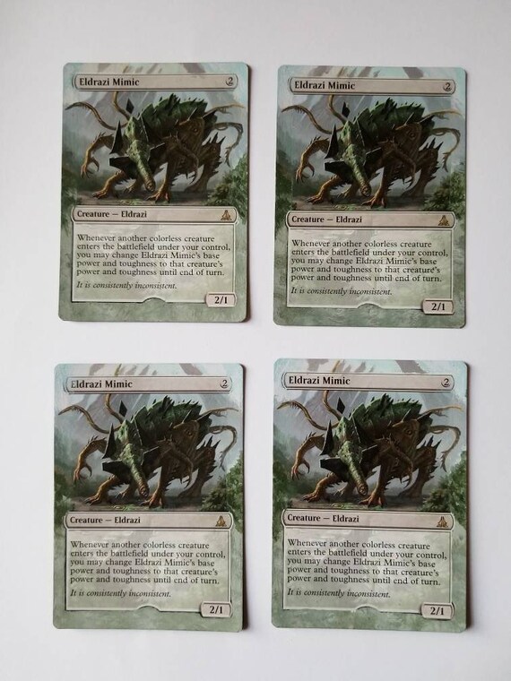 Mtg Eldrazi Mimic With Extended Art - Etsy UK