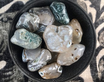 Montana Moss Agate | Etsy