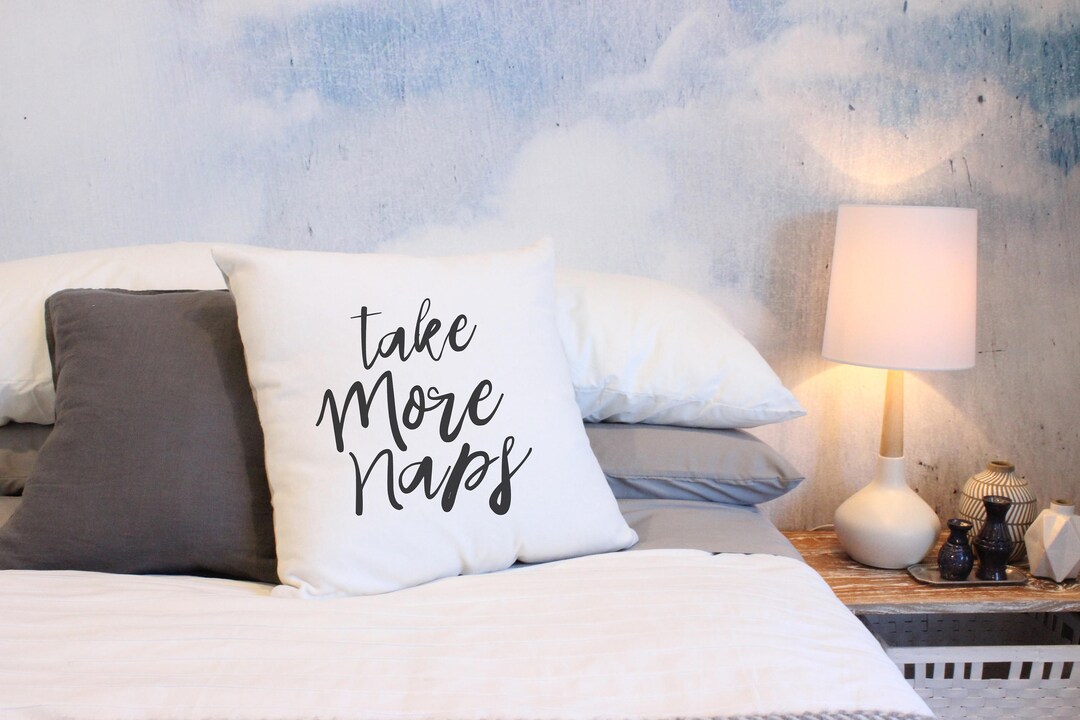 Take More Naps Pillow - Etsy