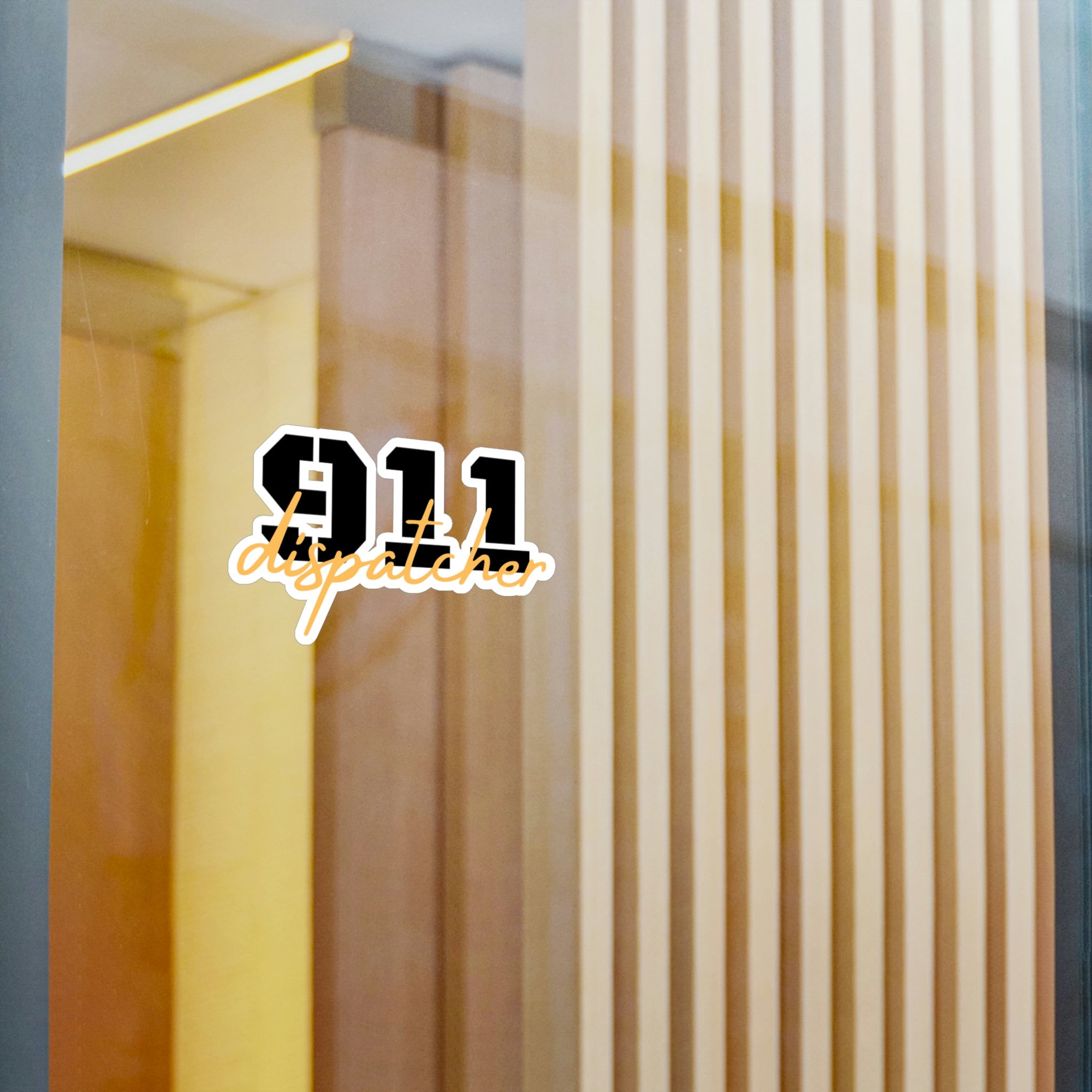 911 Dispatcher Vinyl Car Window Decals - Etsy
