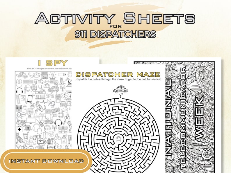 Dispatcher Activity Pages for National Telecommunications Week Comm ...