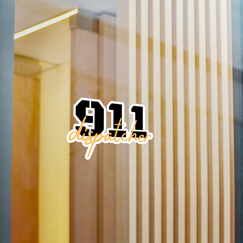 911 Dispatcher Vinyl Car Window Decals - Etsy