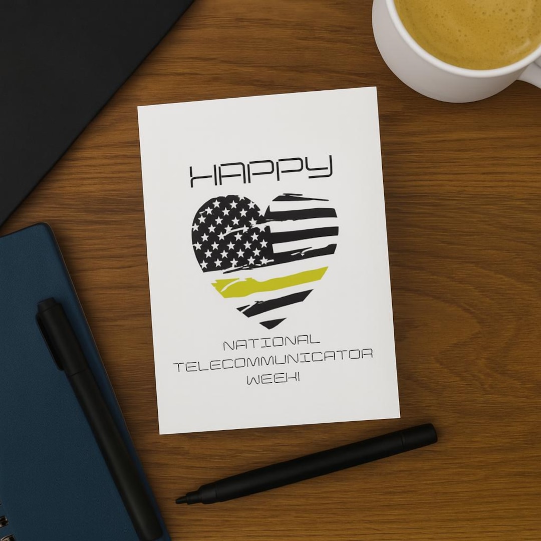 Happy National Telecommunicator Week Cards for 911 Staff 911 Dispatcher ...