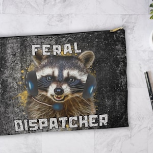 Funny Feral Dispatcher 911 Headset Bag - Etsy