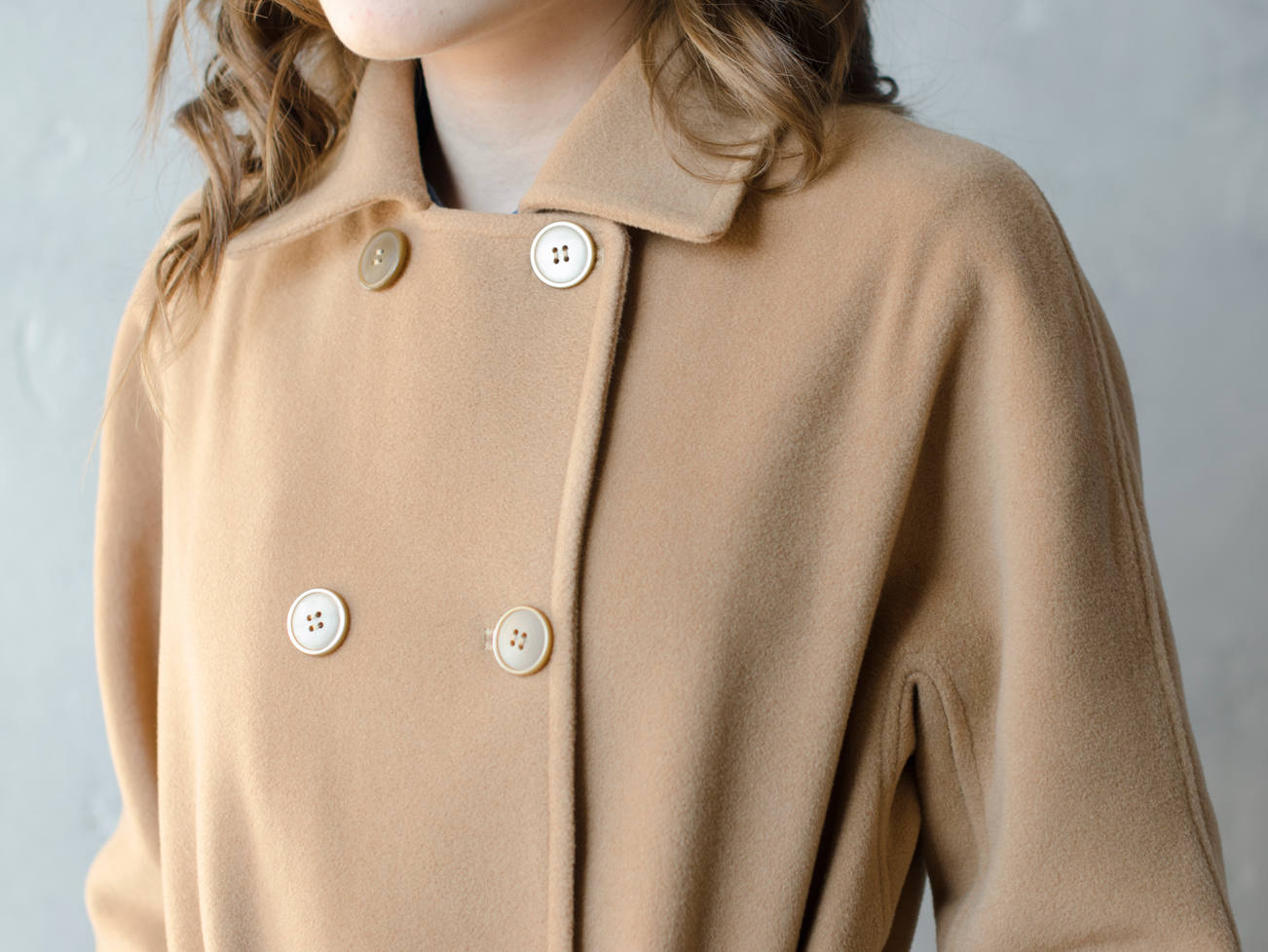 Camel Wool Coat / Spring Wool Coat / Woman Autumn Coat - Etsy