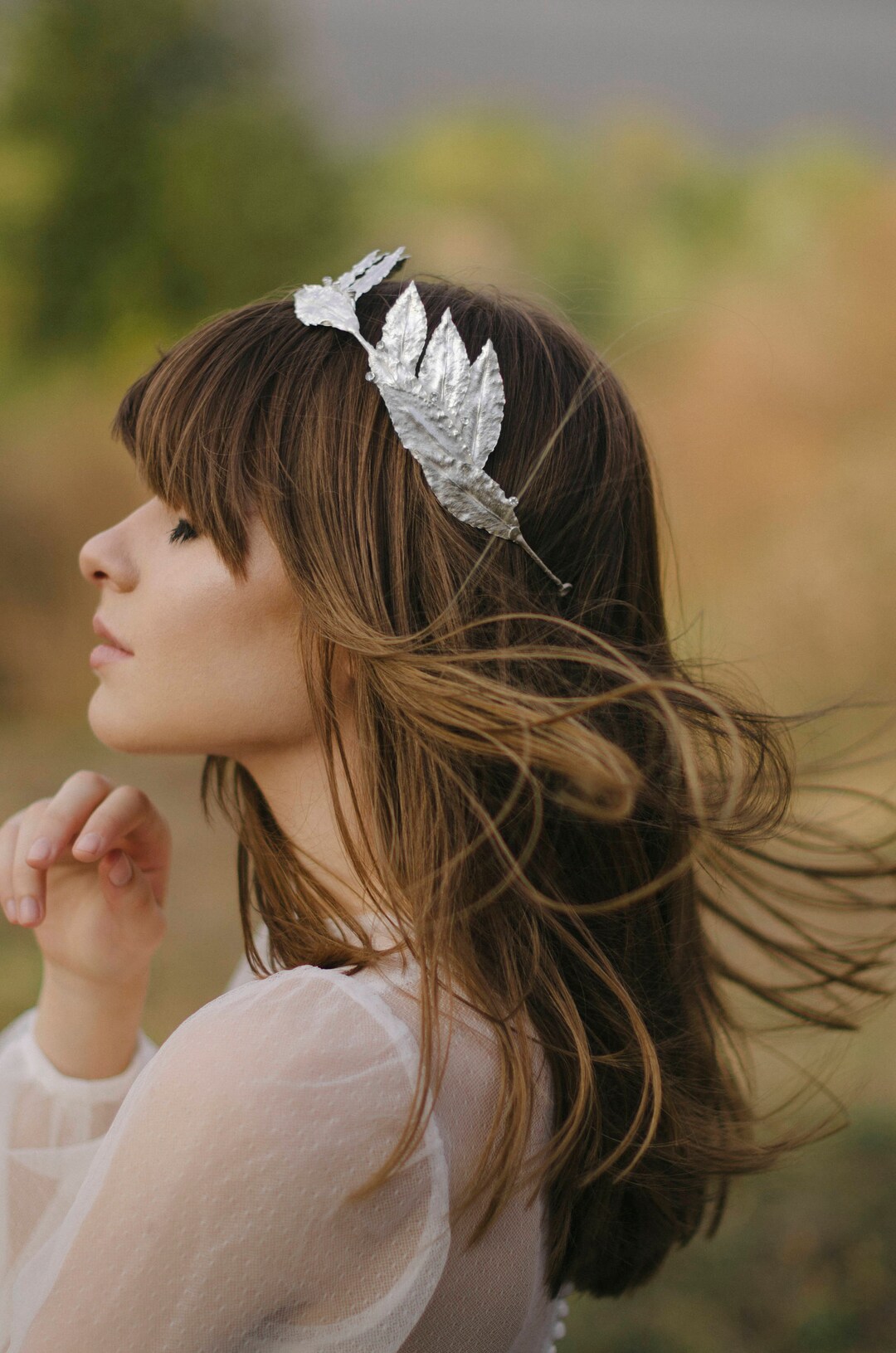 Bridal Silver Tiara, Crystal Wedding Crown - Etsy