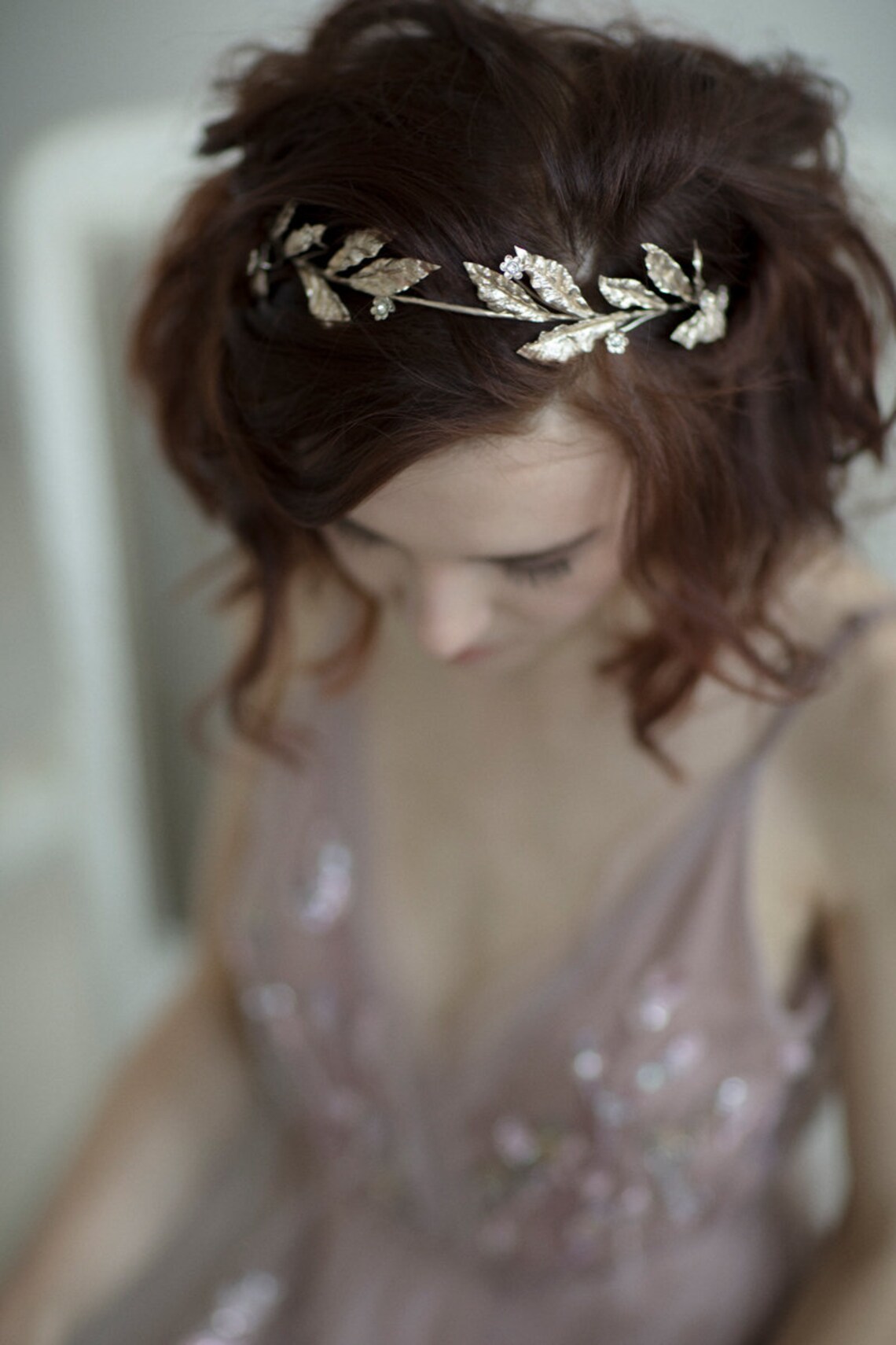 Bridal Silver Tiara / Crystal Wedding Crown / Floral Bridal - Etsy