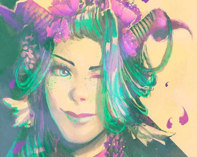 Fearne - Critical Role Art Print - Etsy