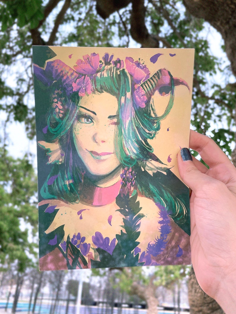 Fearne Critical Role Art Print - Etsy