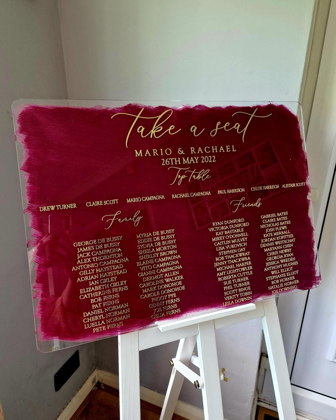 Wedding Table Seating Plan, Seating Chart, Seating Sign, Seating ...