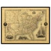 UNITED STATES MAP, 1851. Old Map Reprint. Linen Backed, Folded Map ...