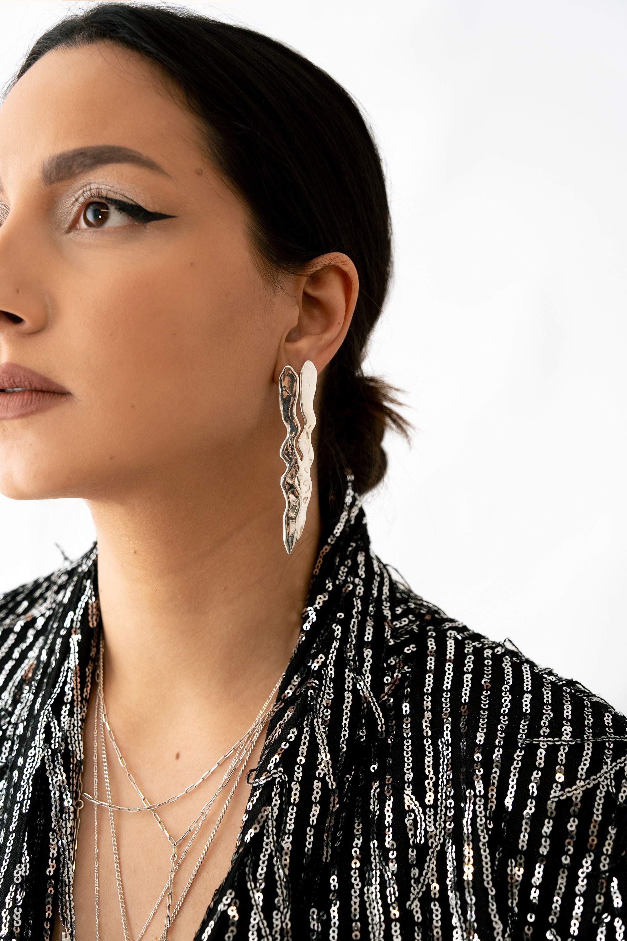 SNAKE Earrings - Etsy