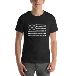 Original 1942 Pledge of Allegiance T-shirt for Atheists, Secular ...