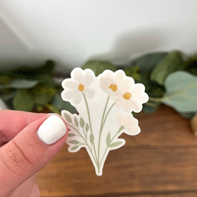 Flower Stickers - Etsy