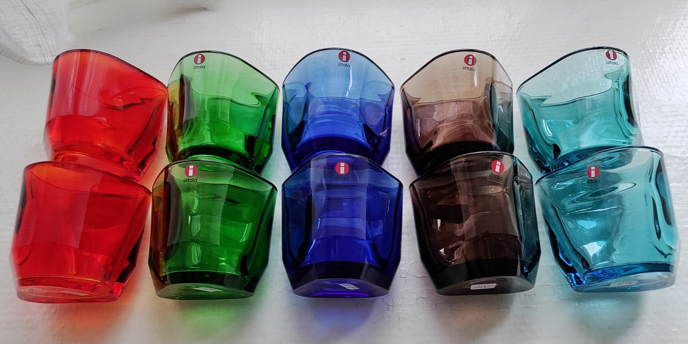 Iittala: A Sample of Five TRIS Tealight Colors Including Red - Etsy