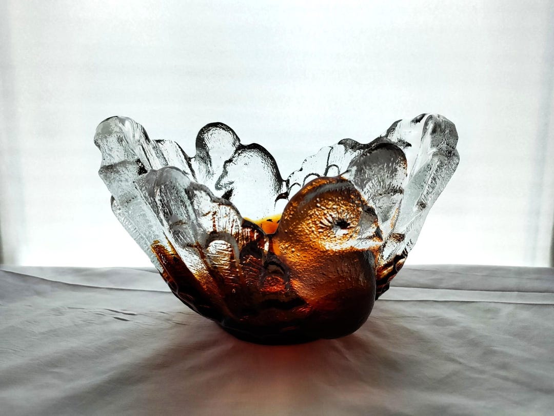 Humppila: KYYHKY (pigeon) Handmade Vase, Finnish Glass, Designed by ...
