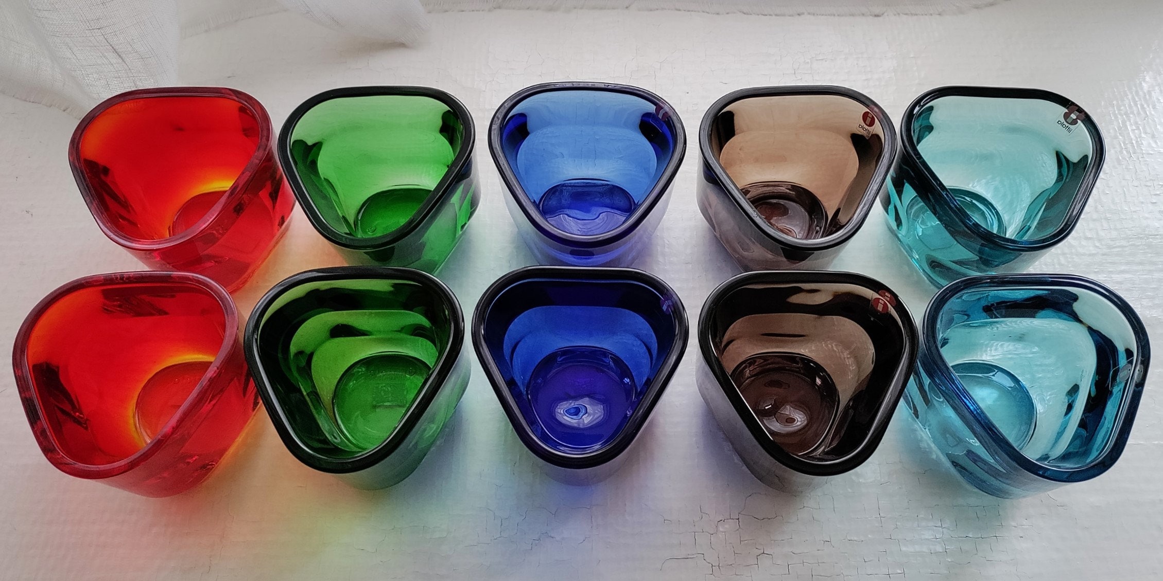 Iittala: A Sample of Five TRIS Tealight Colors Including Red - Etsy