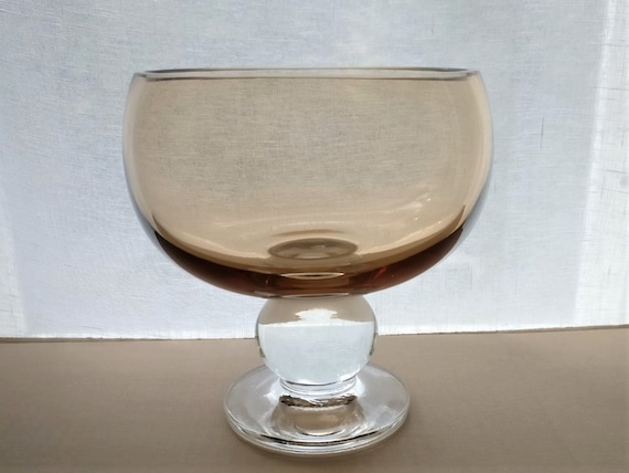 Nuutajärvi: Oiva Toikka Designed Hand Made N454 Bowl With Leg | Etsy