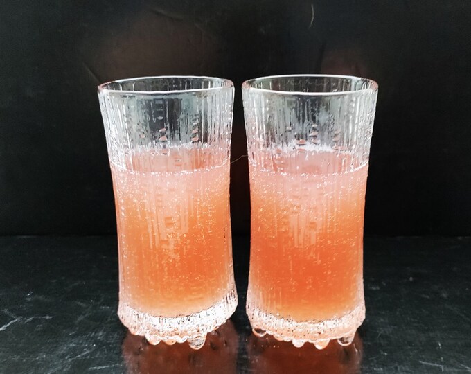 Vintage Iittala Finland Ultima Thule Drinking Glasses - Etsy