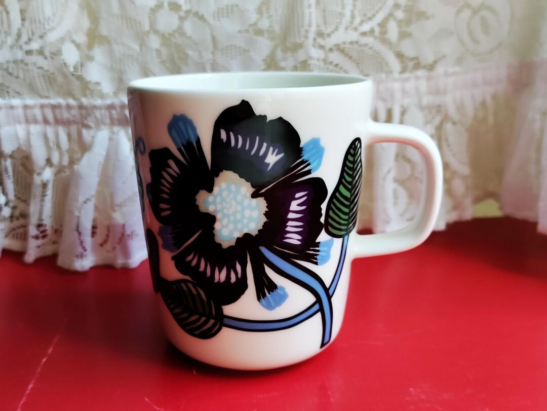 Marimekko: One TIARA Mug, Made According to Oiva Model, Pattern by Erja ...