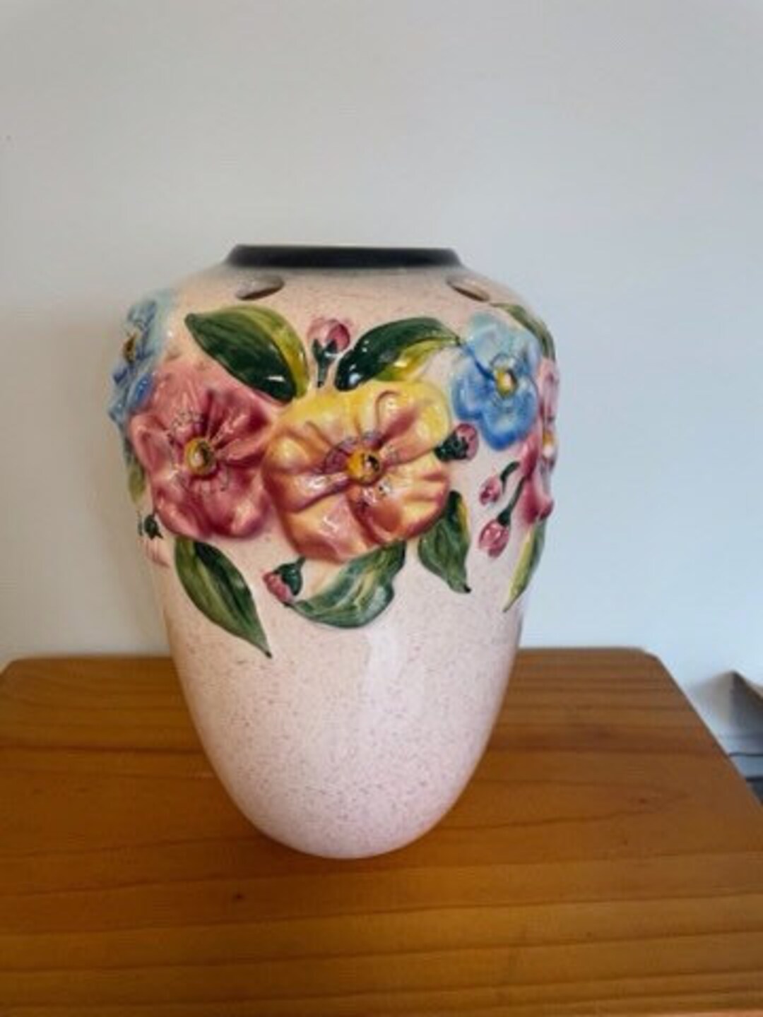 Vintage Kalmar Pottery Gladioli Vase V35 - Etsy