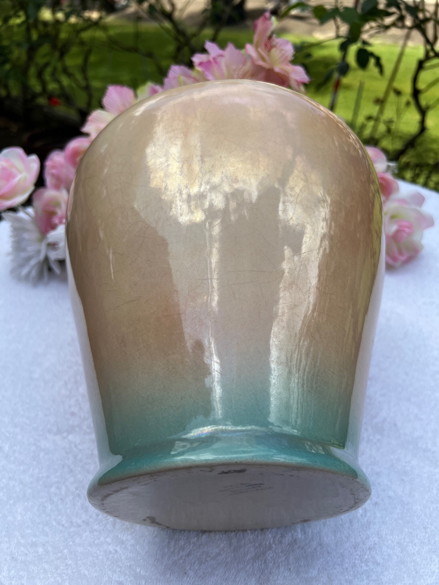 Vintage Pates Pottery Gladioli Vase 904 - Etsy Australia