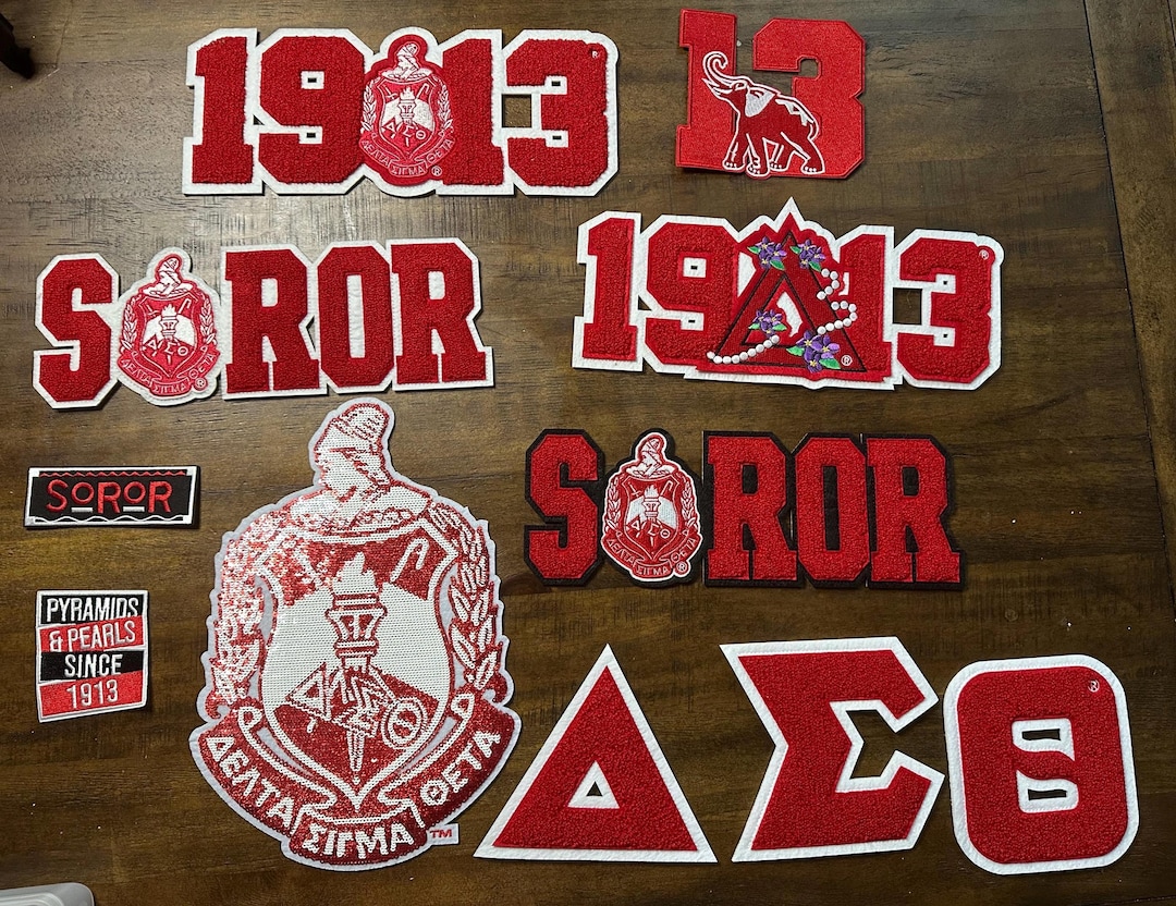 Delta Iron- on Patches - Etsy