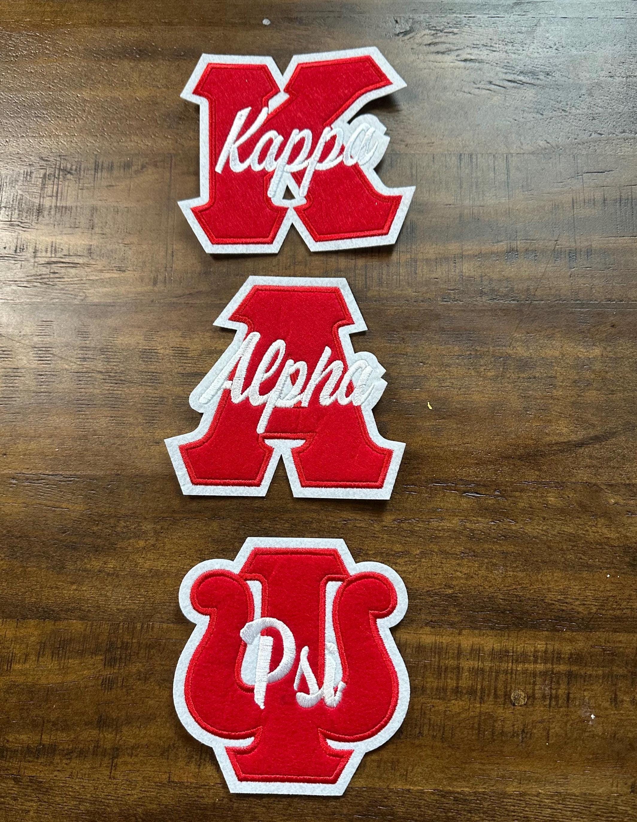 Kappa Fraternity Iron- on Patches - Etsy