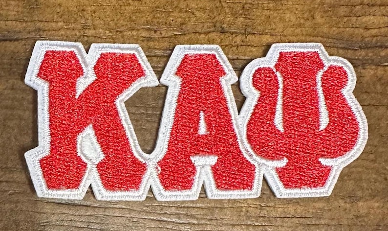 Kappa Fraternity Iron- on Patches - Etsy