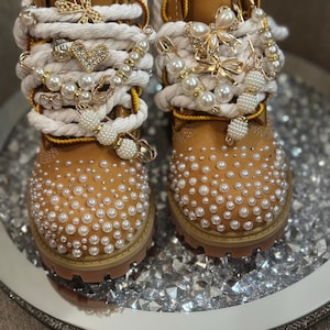 Custom “junk” Women’s Timberland Boots - Etsy