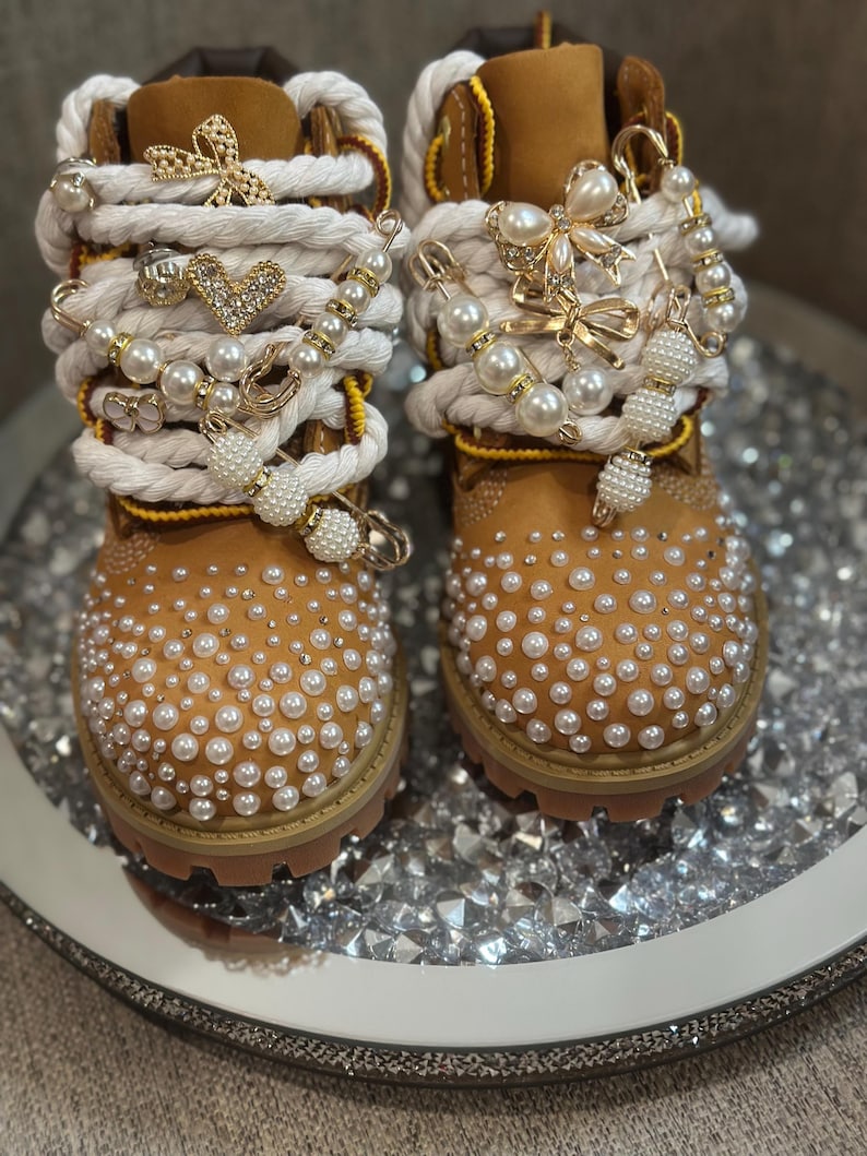 Custom “junk” Women’s Timberland Boots - Etsy