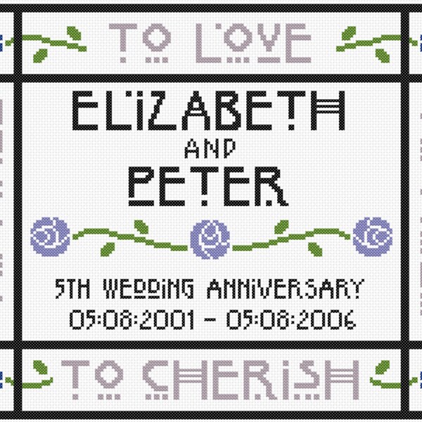 Wedding Sampler - Etsy