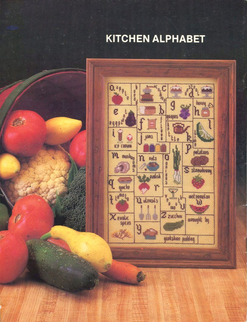 Stitchin' in the Kitchen Alphabet Sampler, Antique Coffee Grinder ...